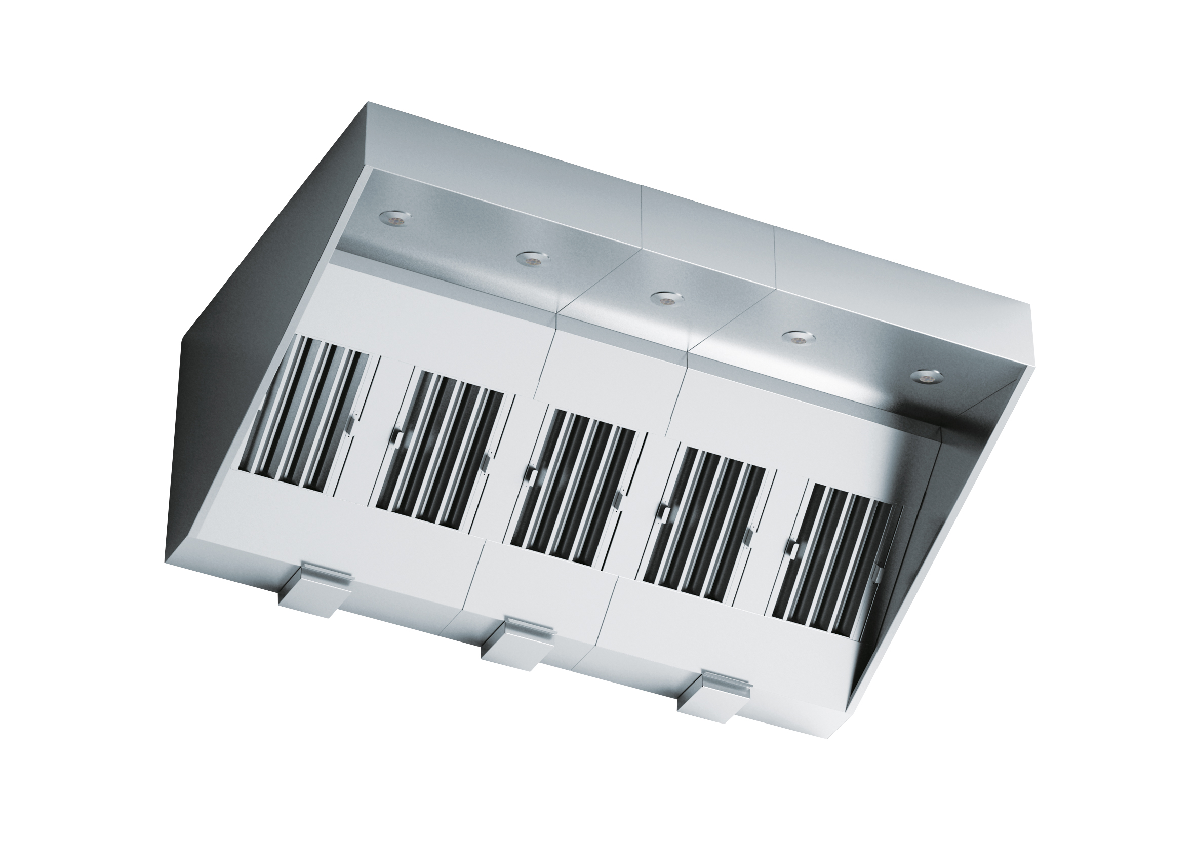 SmartVent Canopy Extraction Ventilation System - Right Fan - Vertically ...