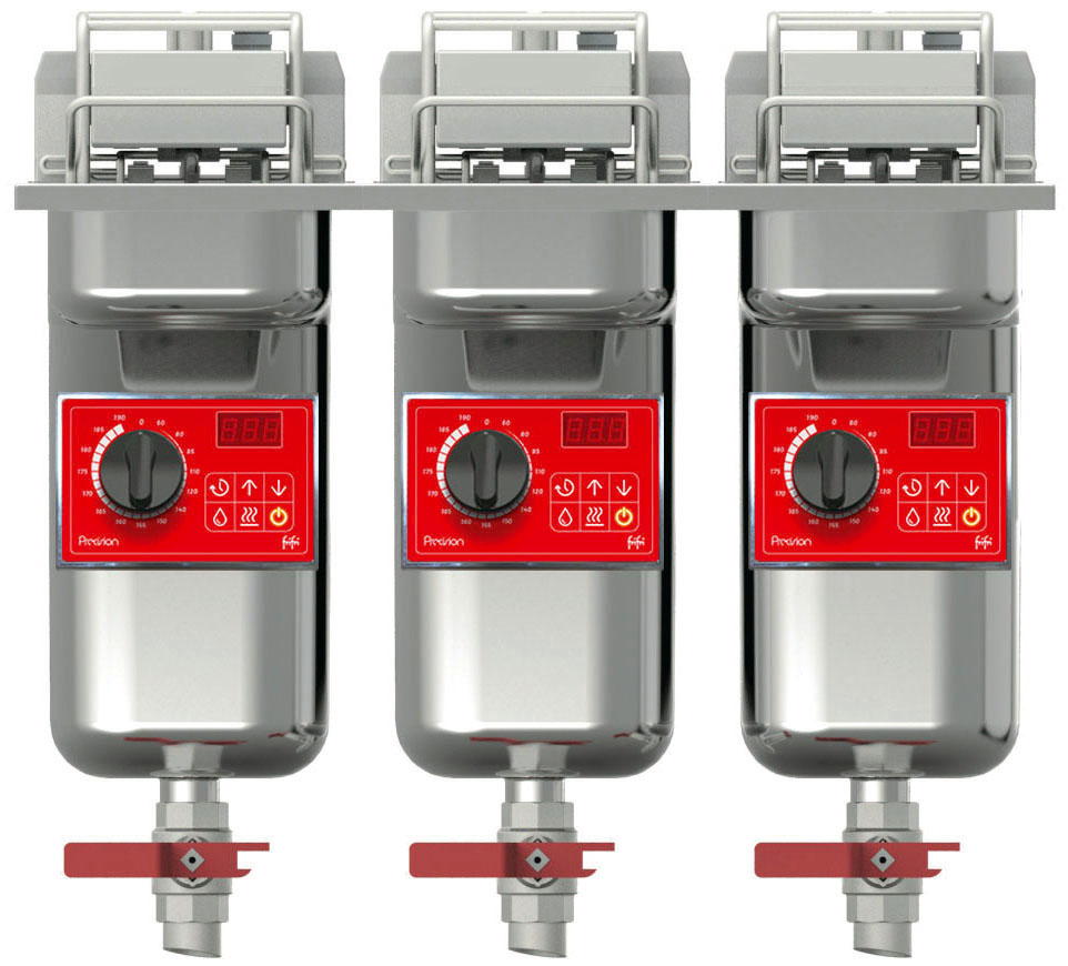 Precision 633 Electric Drop-in Triple Tank Fryer – 3 Baskets – W 600 mm ...