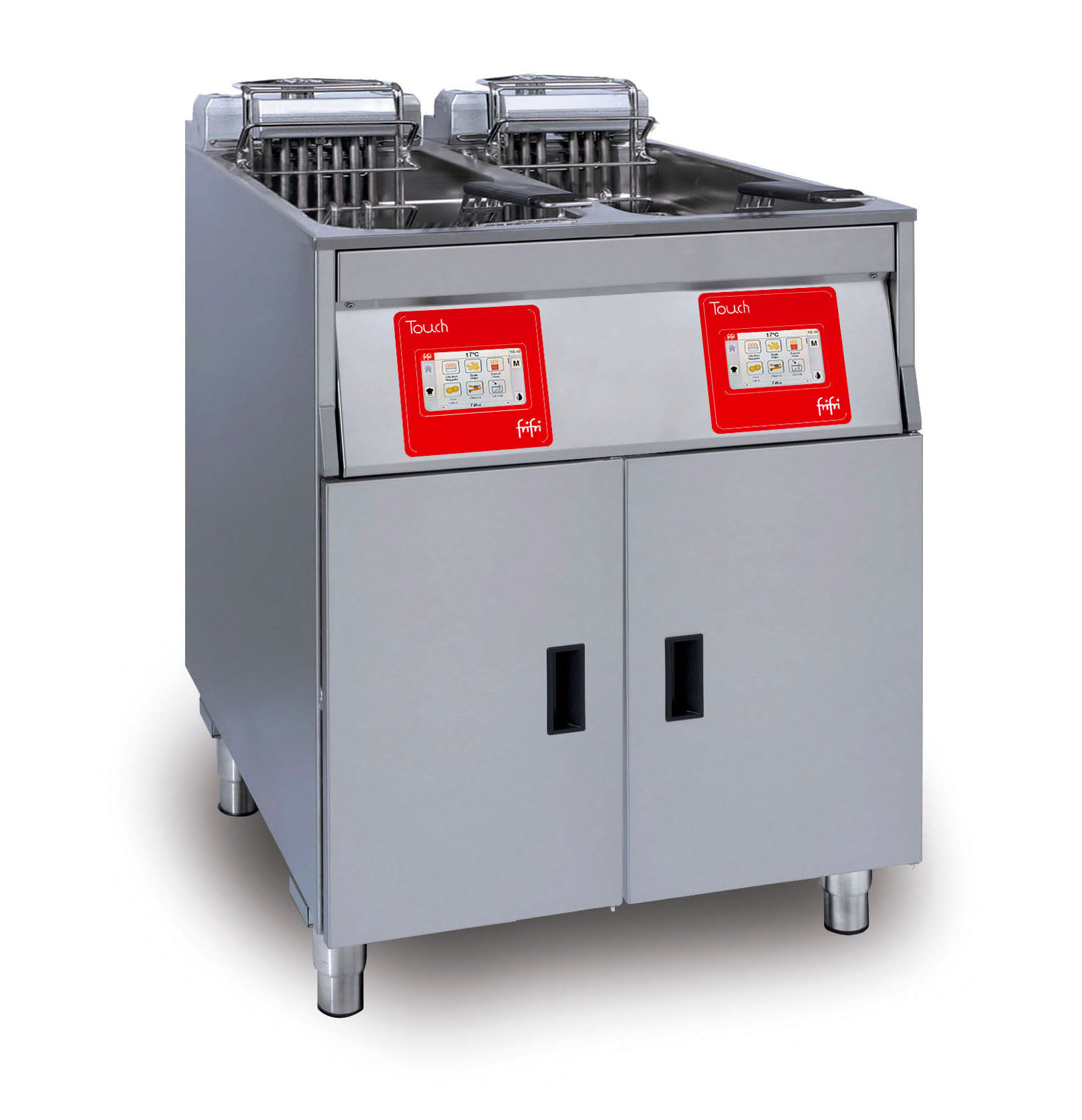 Touch 622 Electric Free-standing Twin Tank Fryer - 2 Baskets - W 600 mm ...