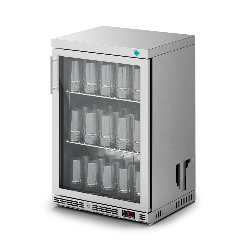 Ventus VR60 Glass Froster [Front Load] - Glass Door - Stainless Steel ...