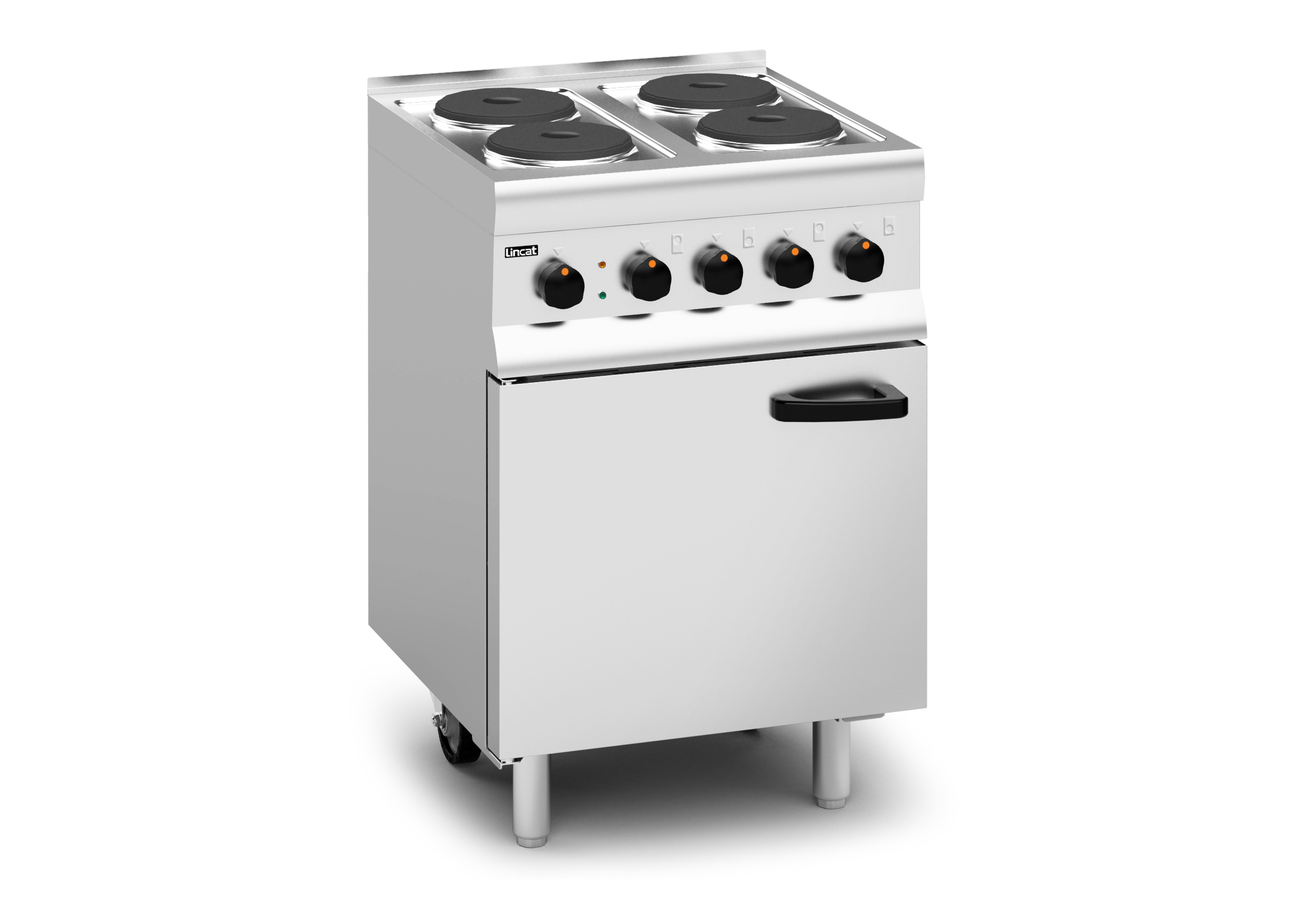 Silverlink Electric Free-standing Oven Range - Castors at Rear - 4 ...
