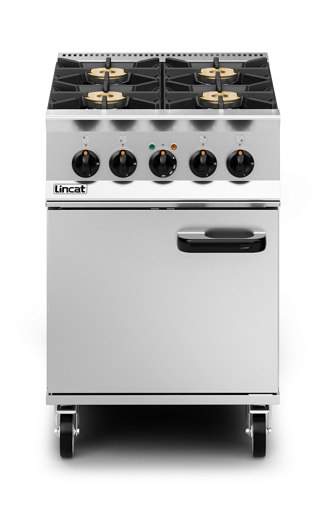 Opus Dual Fuel [Propane Gas] Free-standing Oven Range - 4 Burners - W ...