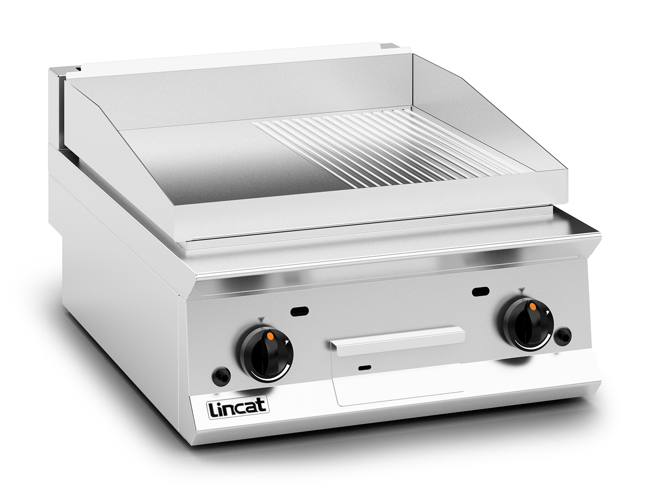 Opus Natural Gas Counter-top Griddle - Ribbed Plate - W 600 mm - 15.5 ...