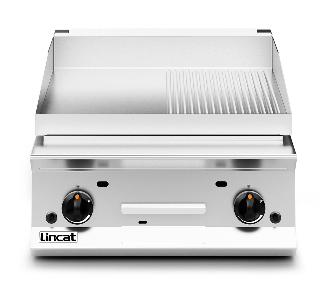 Opus Natural Gas Counter-top Griddle - Ribbed Plate - W 600 mm - 15.5 ...